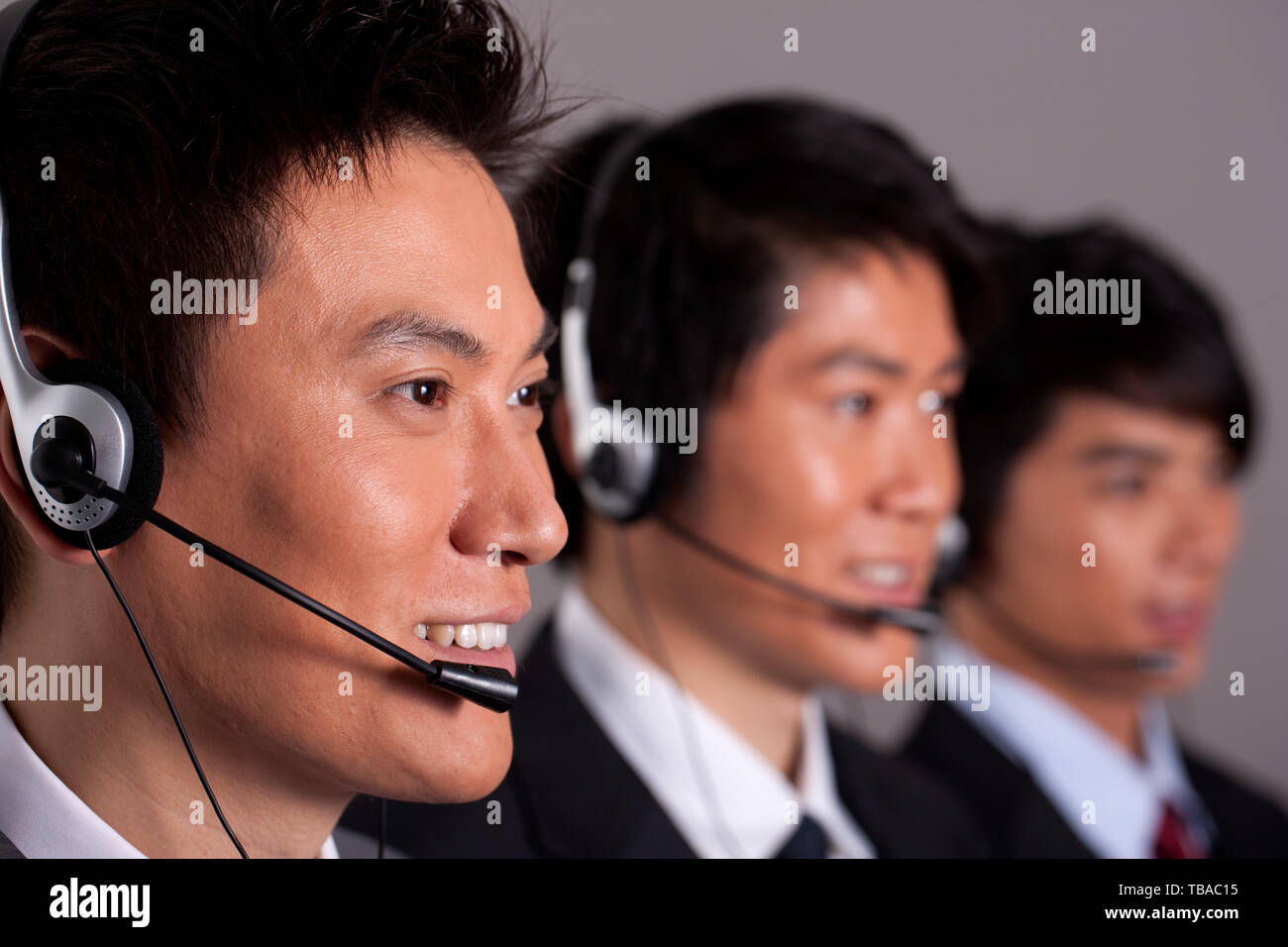 Customer service staff Stock Photo - Alamy