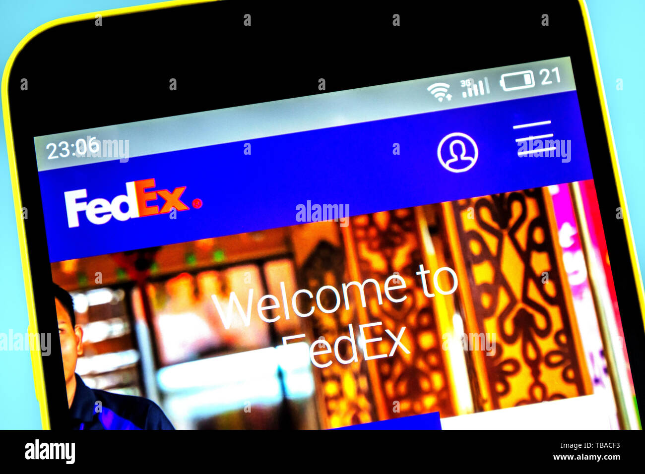 Fedex logo hi-res stock photography and images - Alamy
