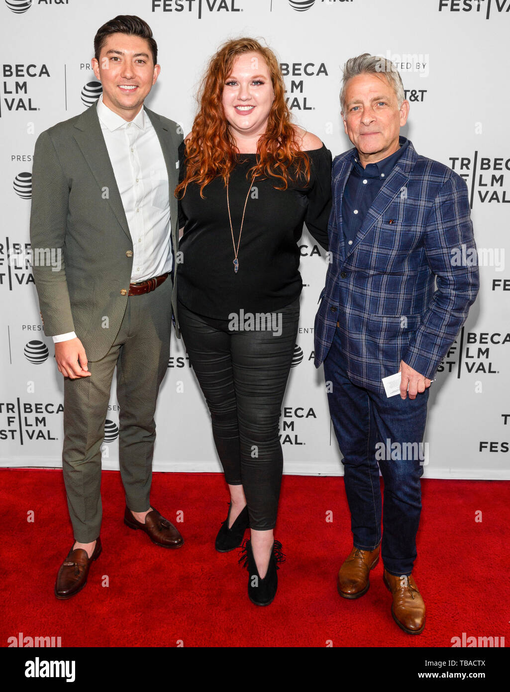 New York, NY - April 27, 2019: Gabrielle Pickle, Takashi Doscher and ...