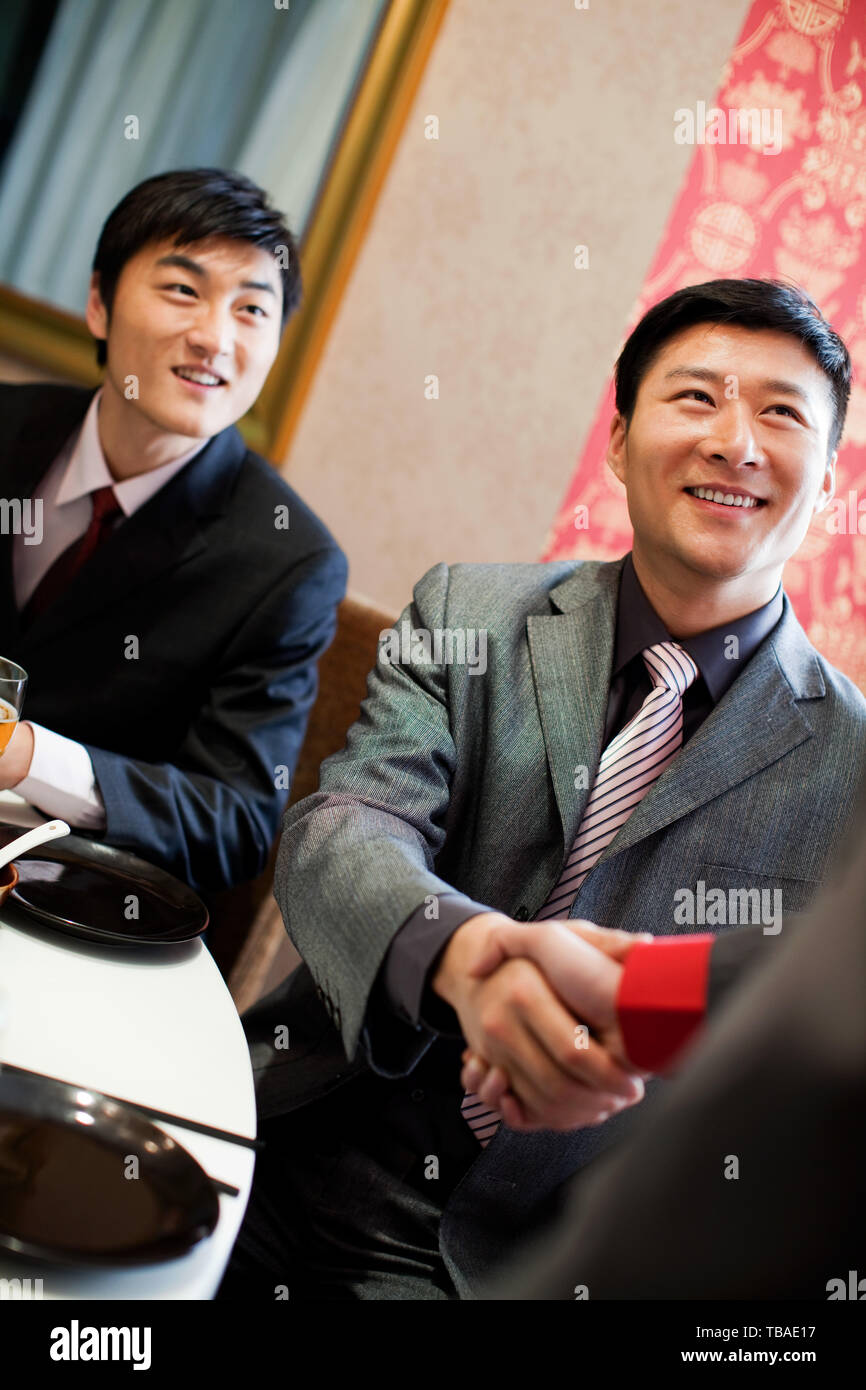 Business people meet for the first time Stock Photo - Alamy