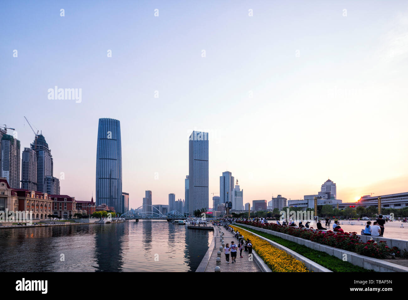 Modern photography at riverbank Stock Photo - Alamy