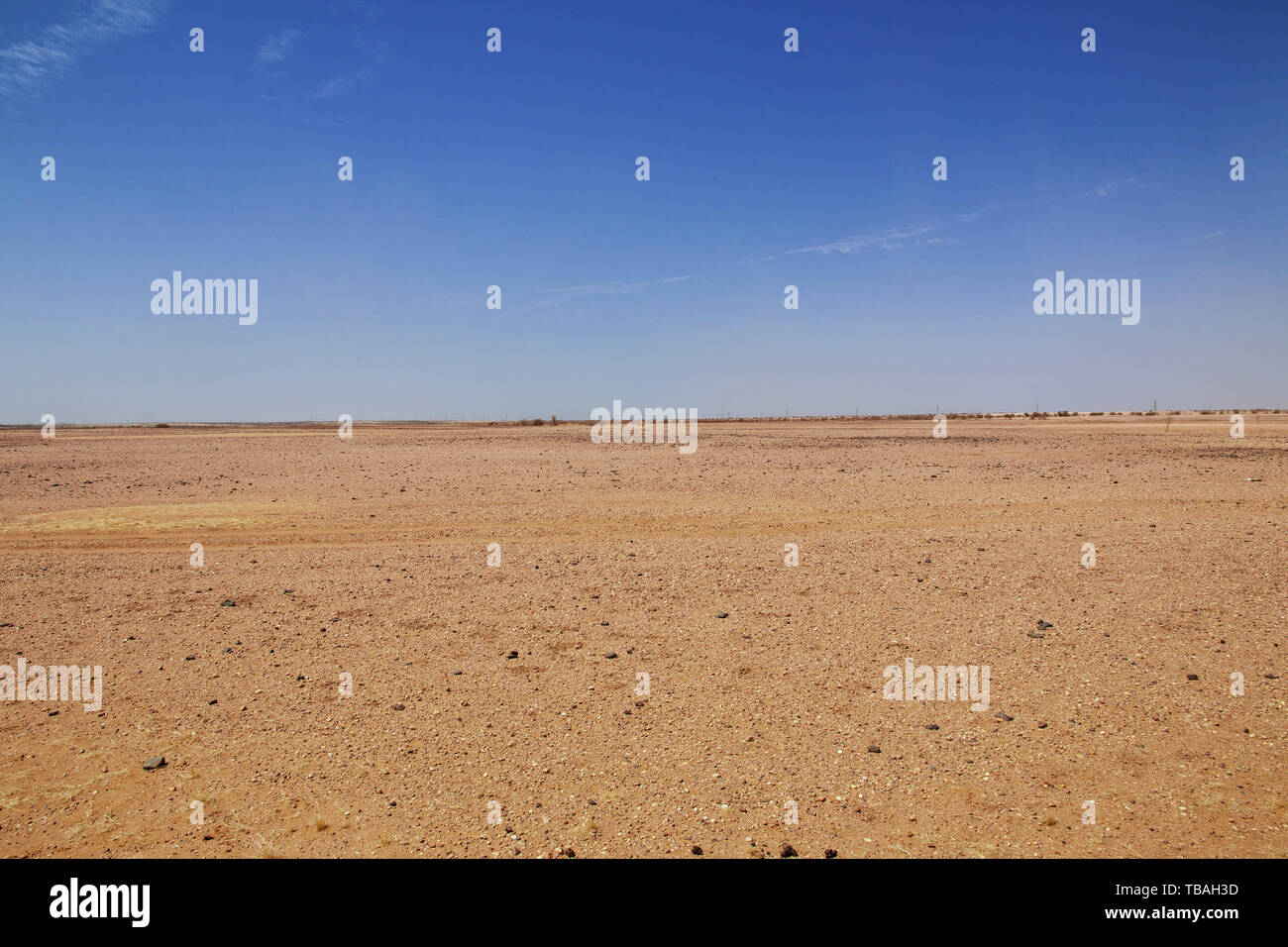Desert Of Sudan Stock Photo - Alamy