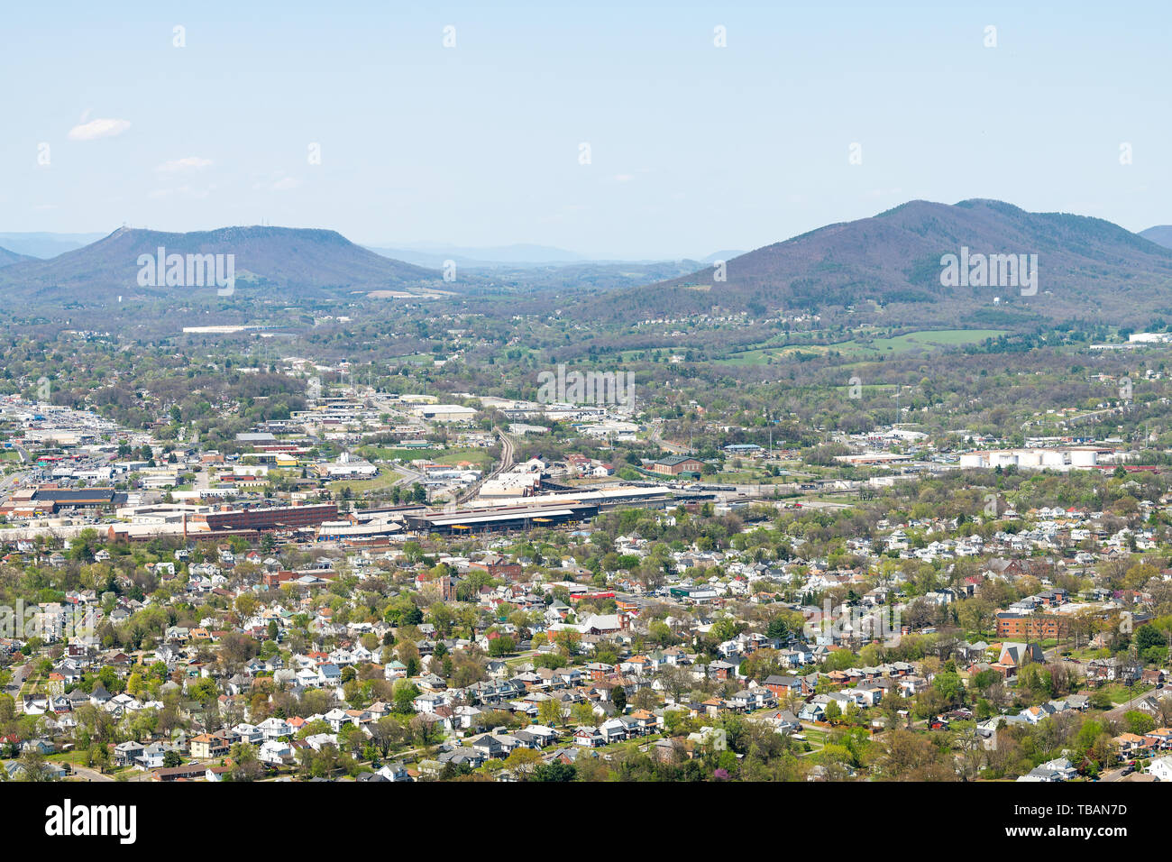Roanoke city hi-res stock photography and images - Alamy