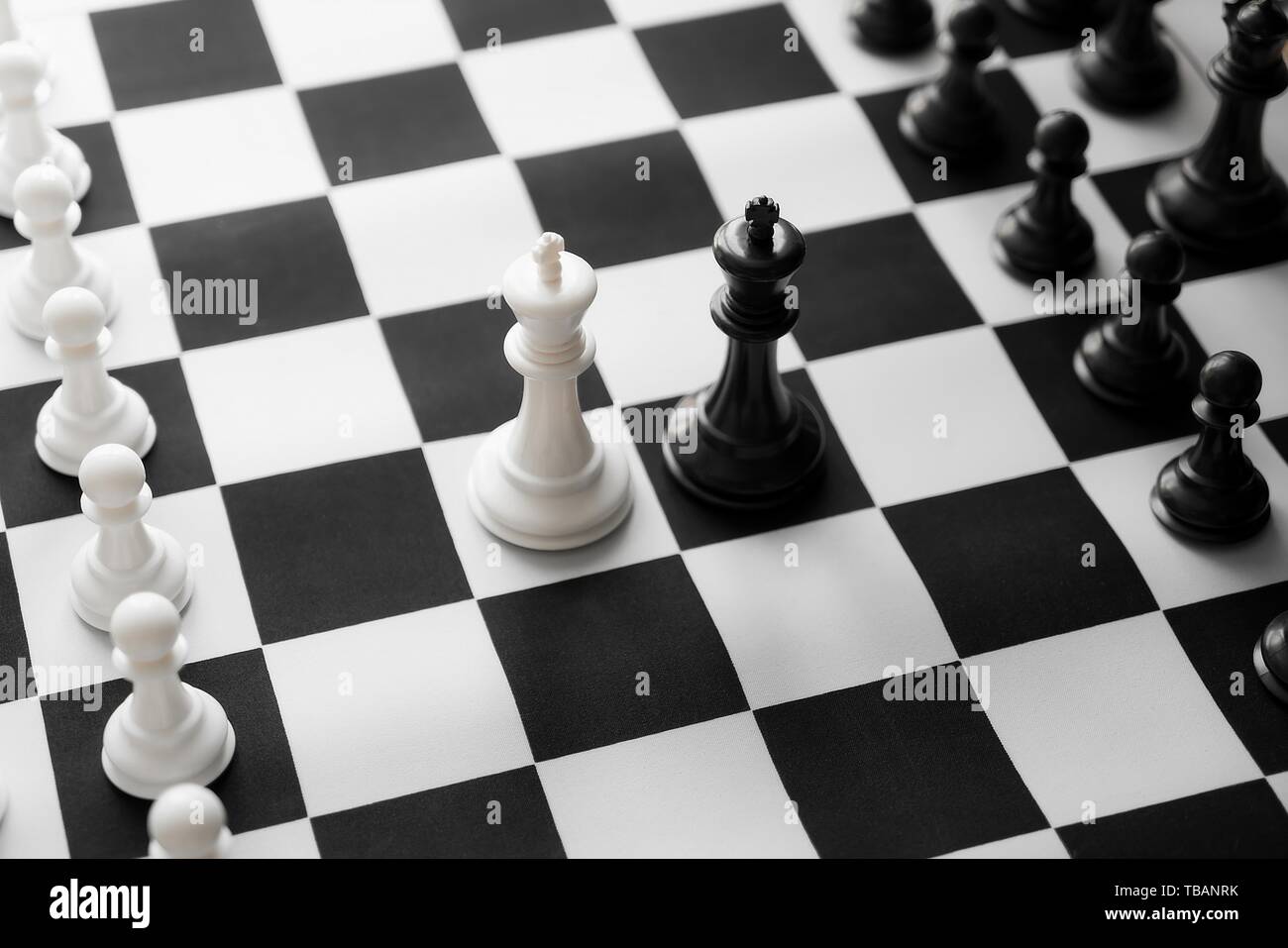 White chess set hi-res stock photography and images - Alamy