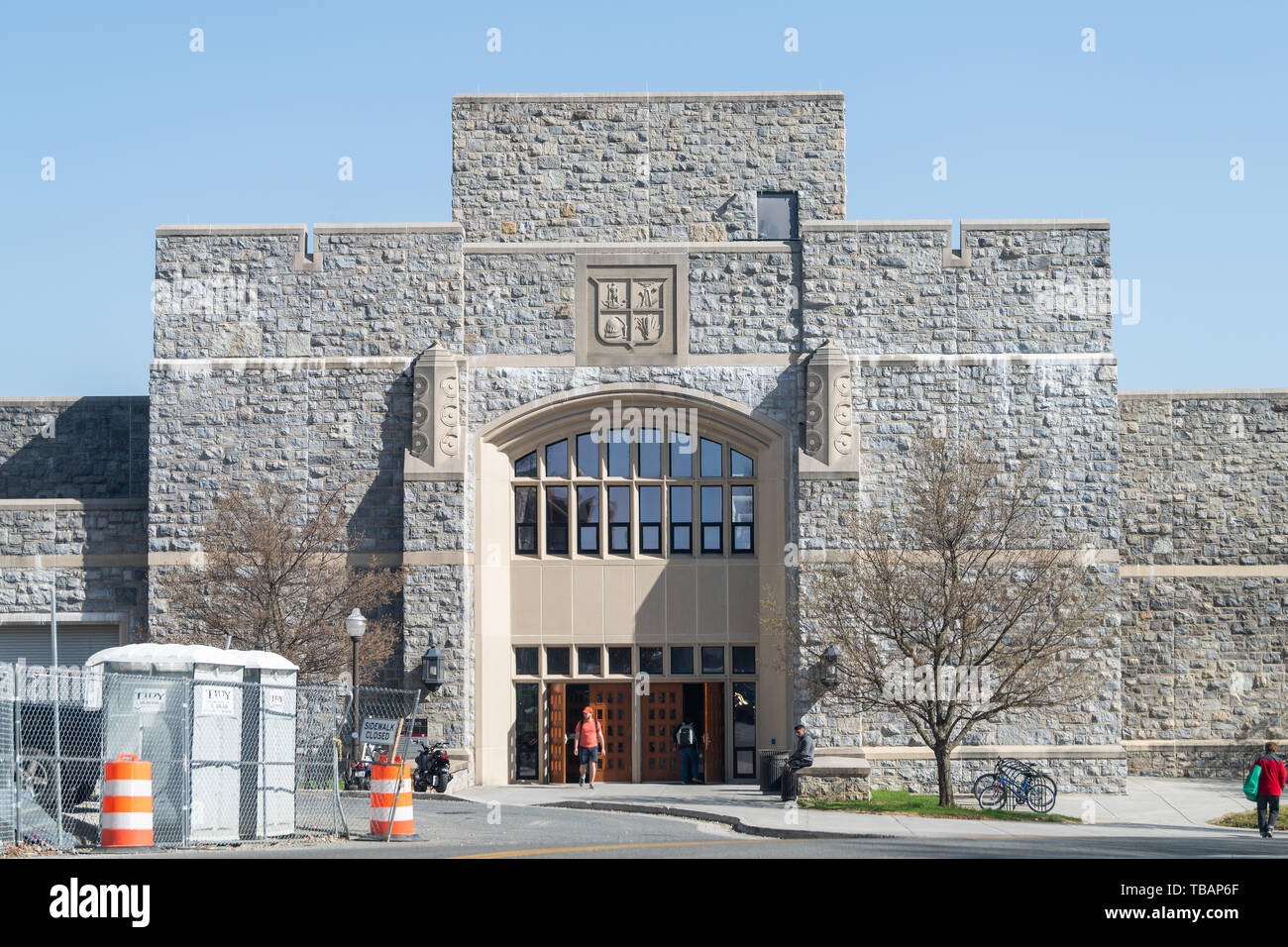 Blacksburg, USA - April 18, 2018: Historic Virginia Tech Polytechnic ...