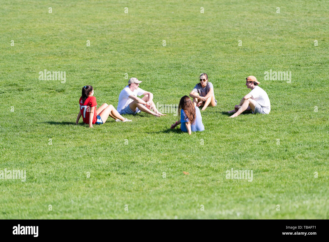 Blacksburg, USA - April 18, 2018: Historic Virginia Tech Polytechnic ...