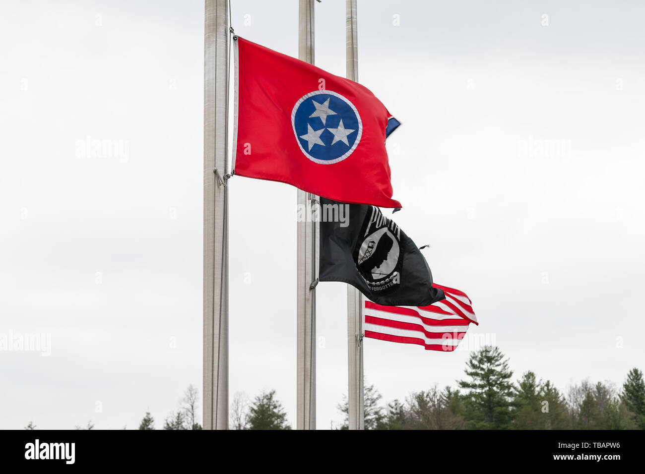 American pow flag flags hi-res stock photography and images - Alamy