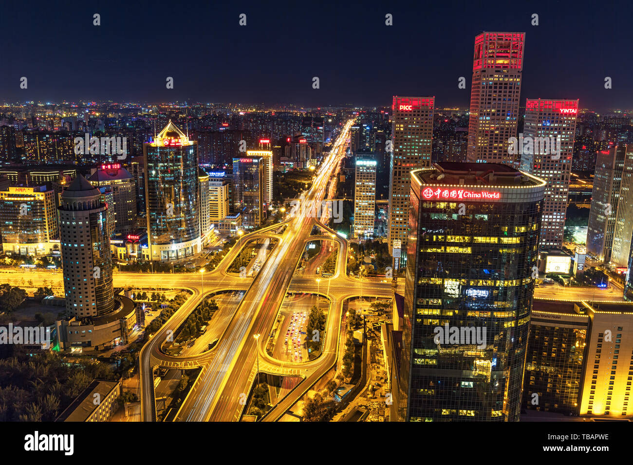 Beijing overview hi-res stock photography and images - Alamy