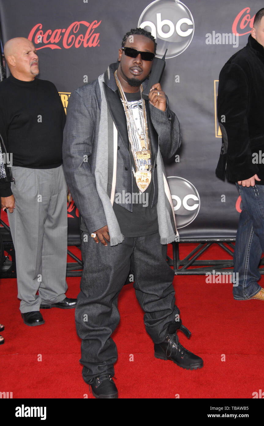 LOS ANGELES, CA. November 19, 2007: T-Pain at the 2007 American Music ...