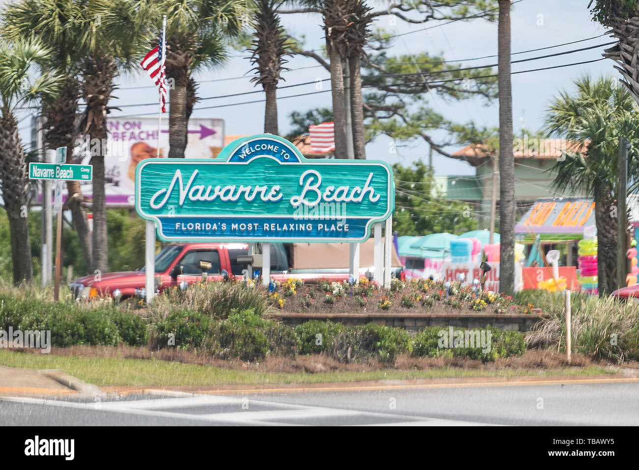 Navarre beach hi-res stock photography and images - Alamy