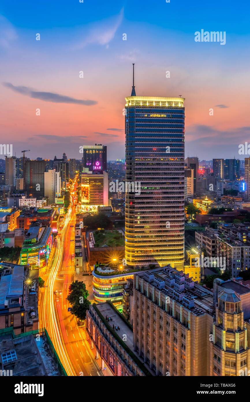 Bird's eye view of Guangzhou Stock Photo - Alamy