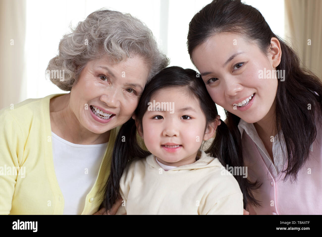 Three generations of family photos Stock Photo - Alamy