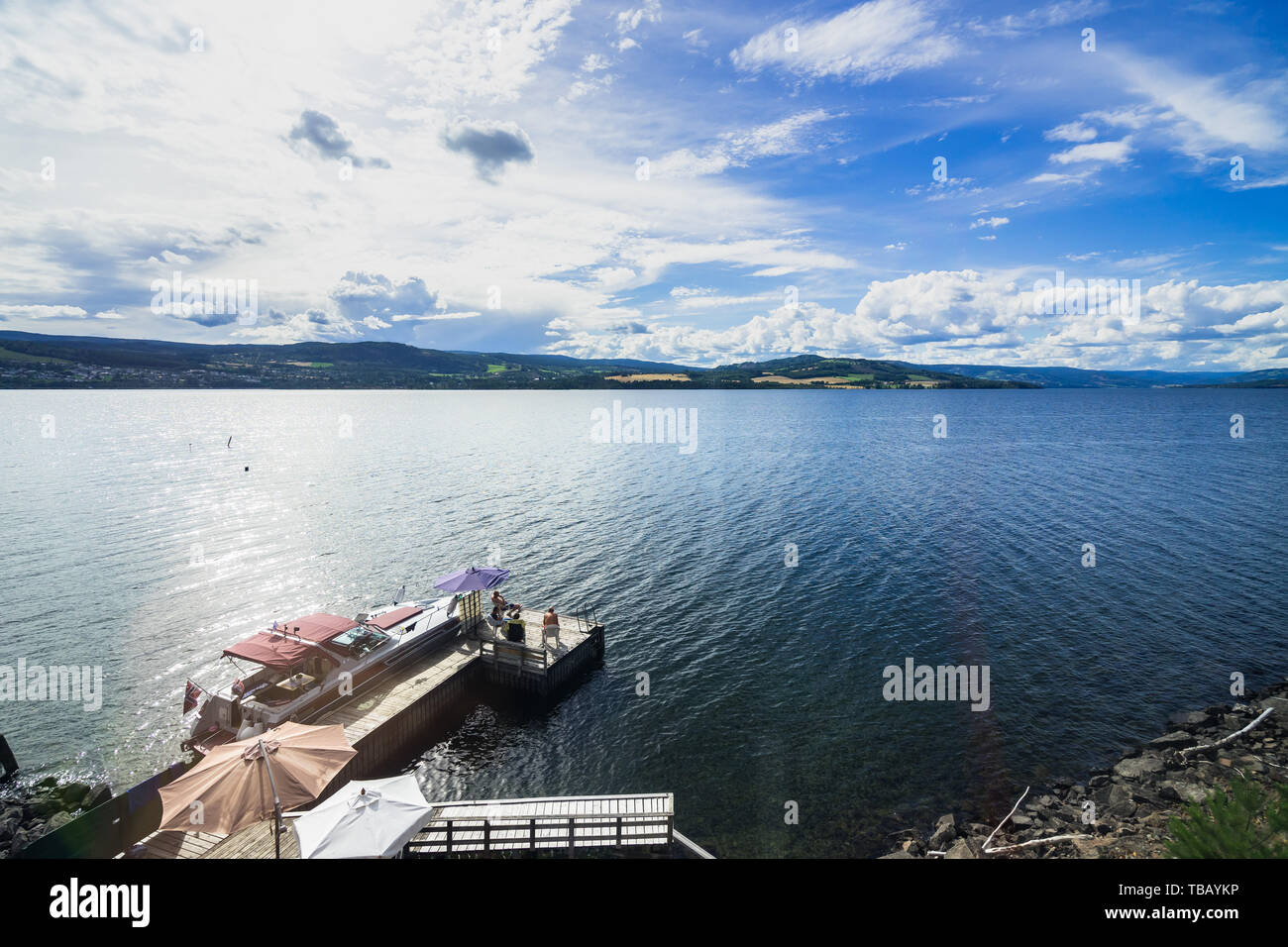 Lake mjosa hi-res stock photography and images - Alamy