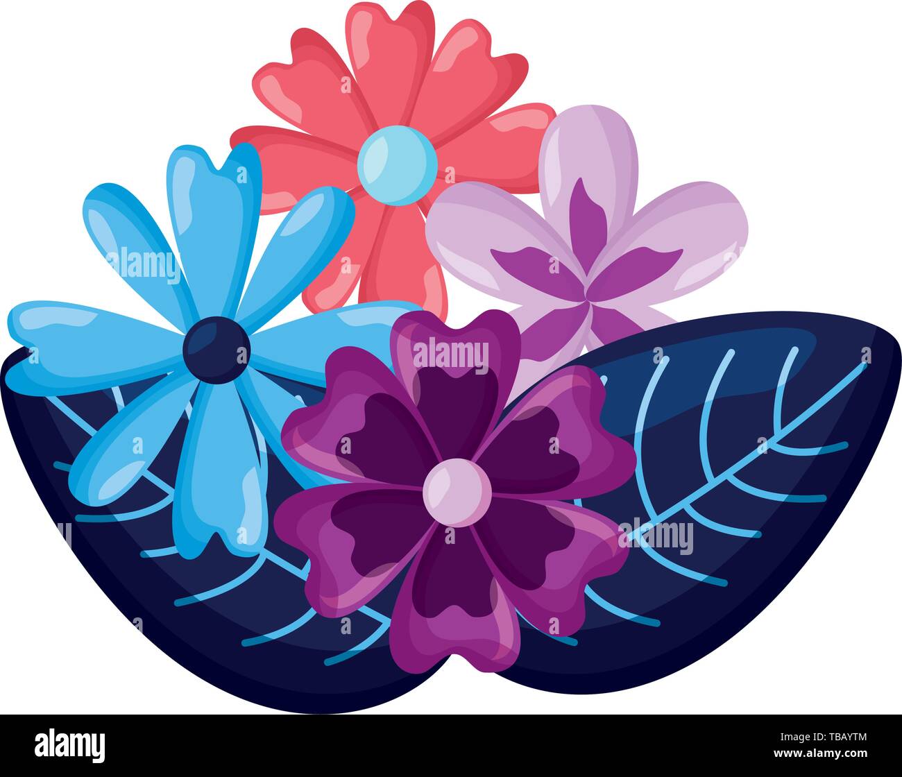 arrangement floral flowers Stock Vector Image & Art - Alamy