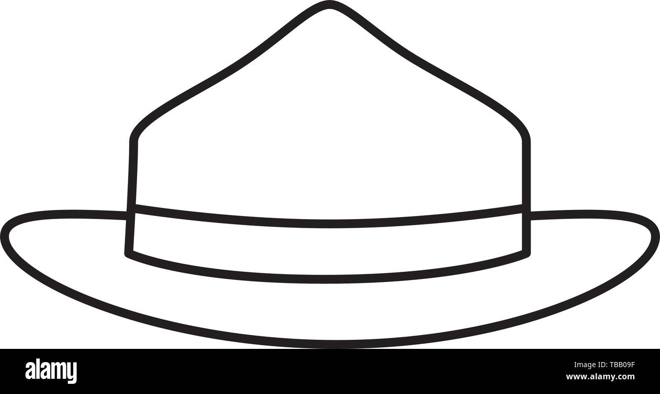 canadian ranger hat uniform icon Stock Vector Image & Art - Alamy