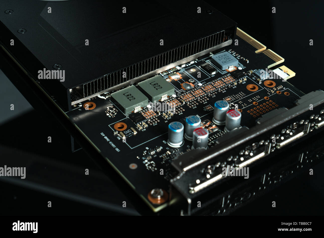 Circuit board and chip Stock Photo - Alamy