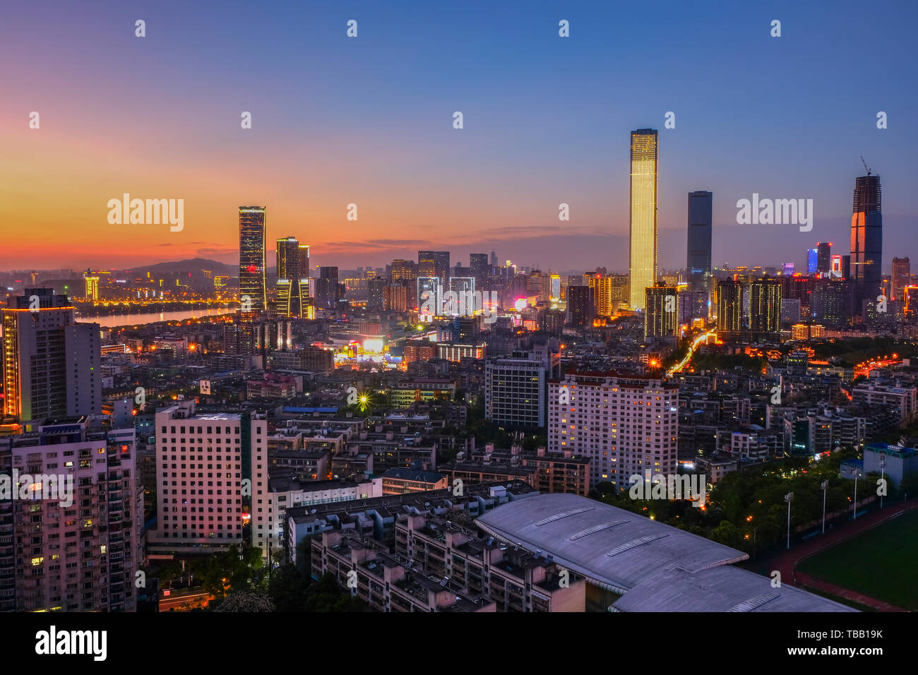 Changsha center hi-res stock photography and images - Alamy