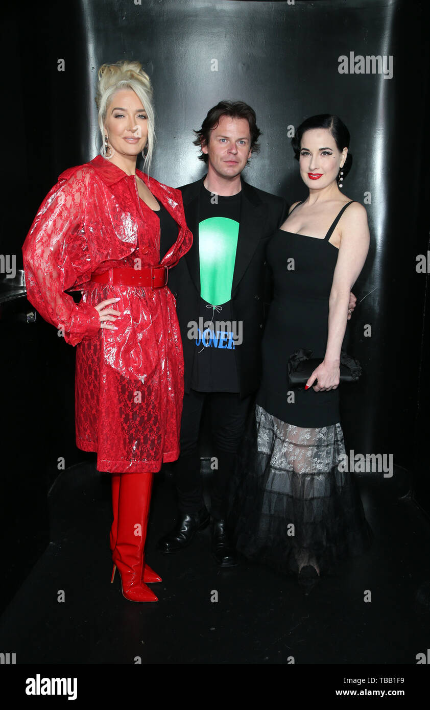 Christopher Kane Party Featuring: Erika Jayne, Christopher Kane, Dita ...