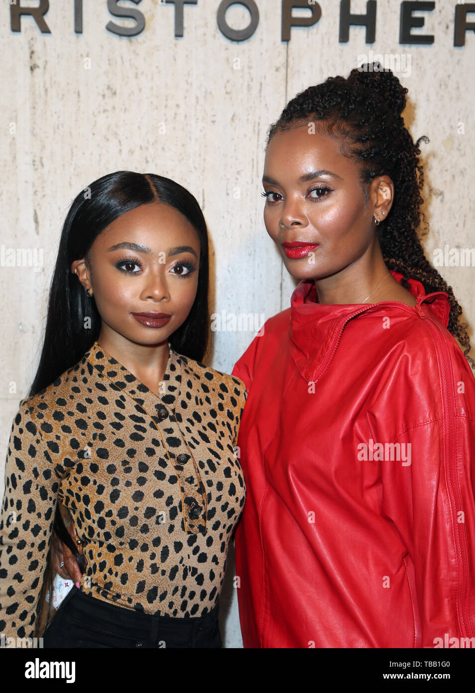 Christopher Kane Party Featuring: Skai Jackson, Kiya Cole Where: West ...