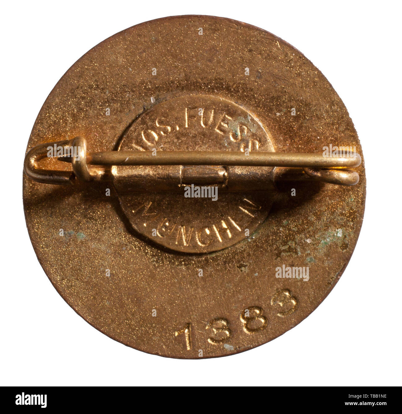 THE JOHN PEPERA COLLECTION, A Golden Party Badge of the NSDAP in 24 mm ...