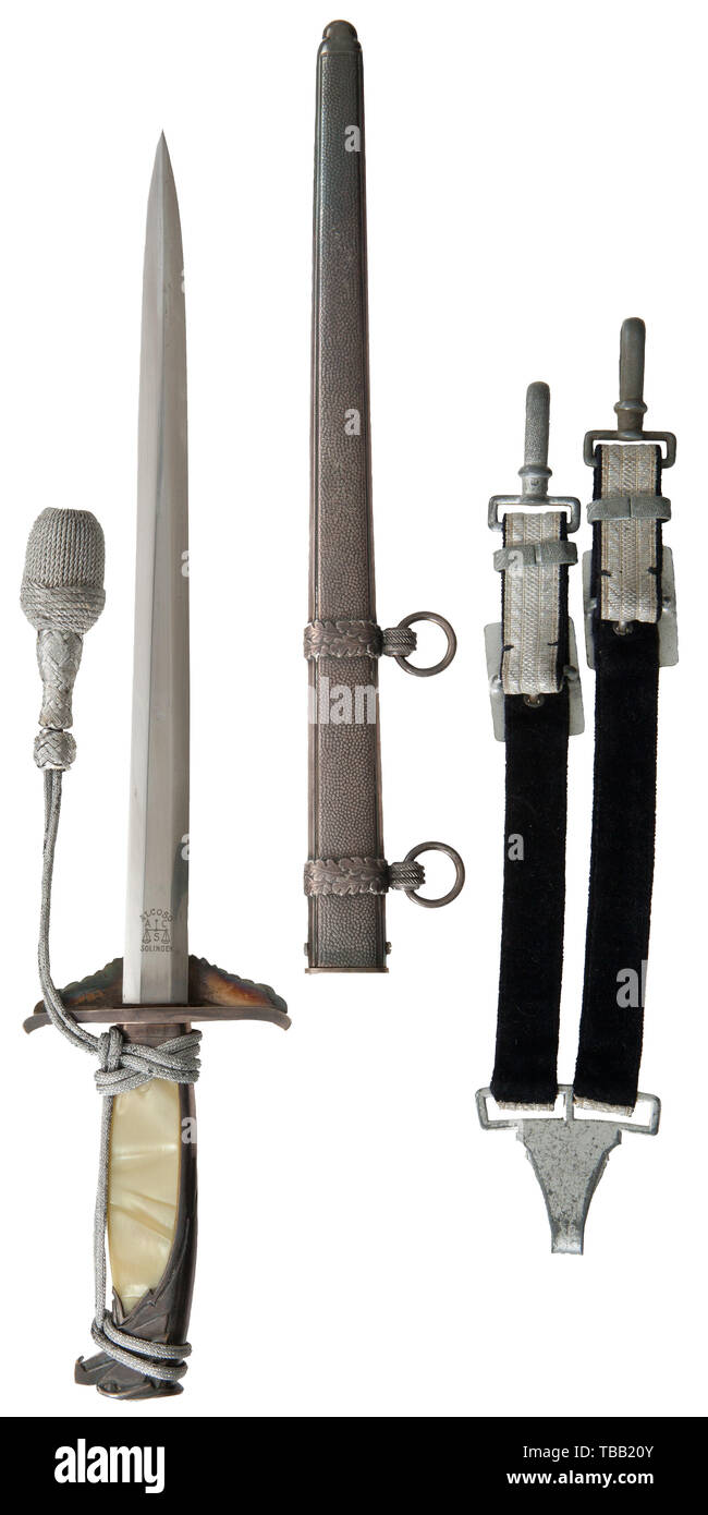 THE JOHN PEPERA COLLECTION, A M 1938 Dagger for Diplomats, with Hanger ...