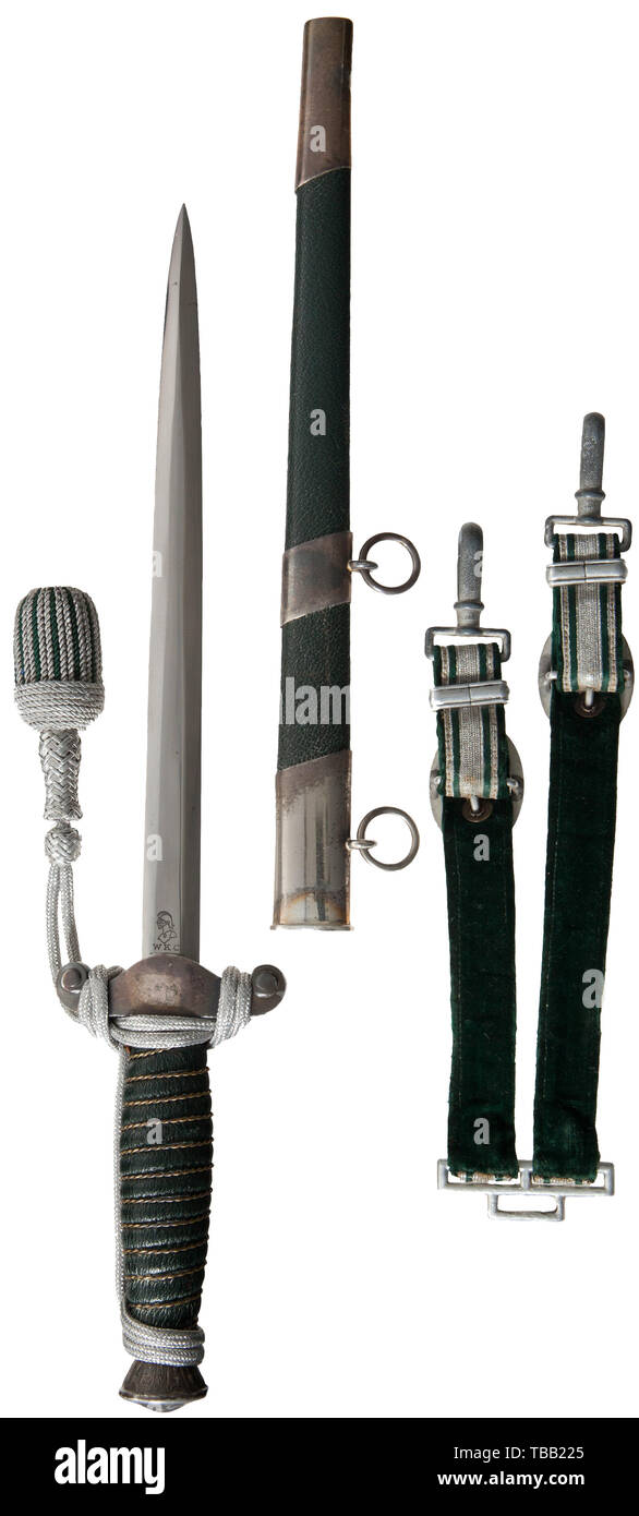 THE JOHN PEPERA COLLECTION, A M 1937 Dagger for Officers of the Land ...