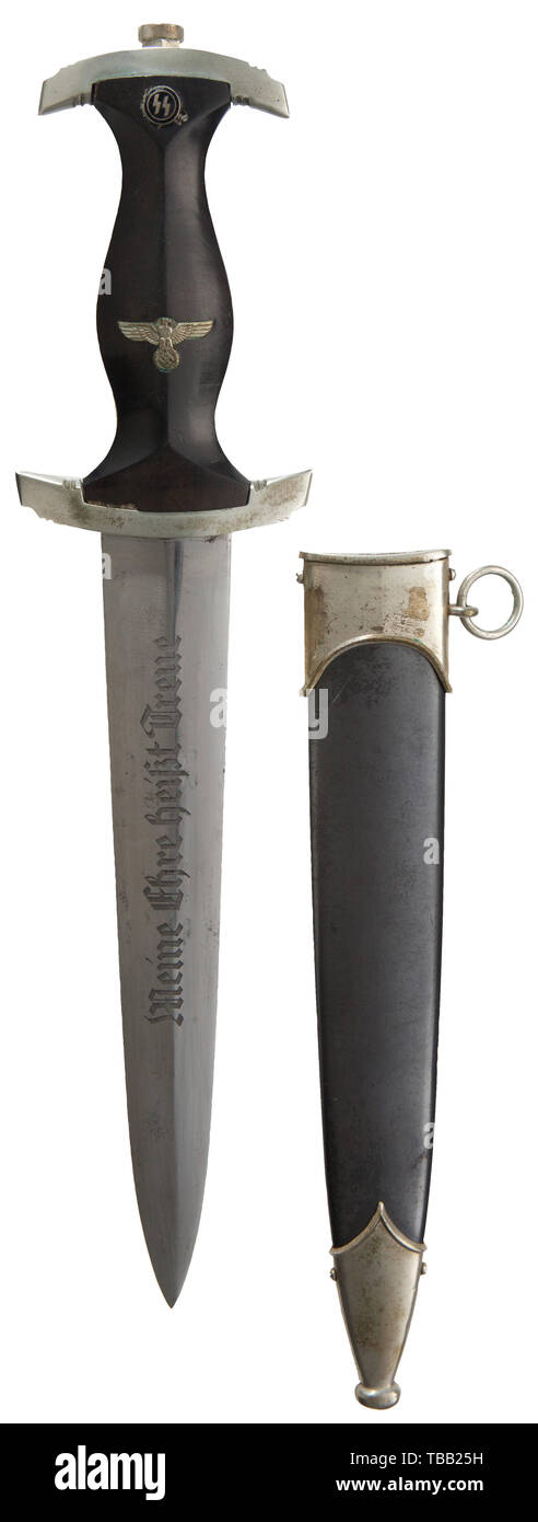 THE JOHN PEPERA COLLECTION, A M 1933 SS service dagger, maker Carl ...