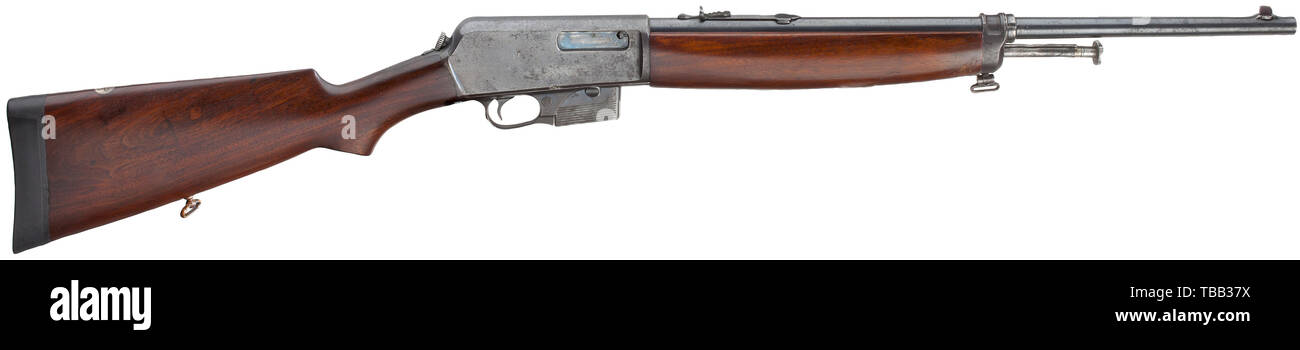 Winchester model 1907 hi-res stock photography and images - Alamy