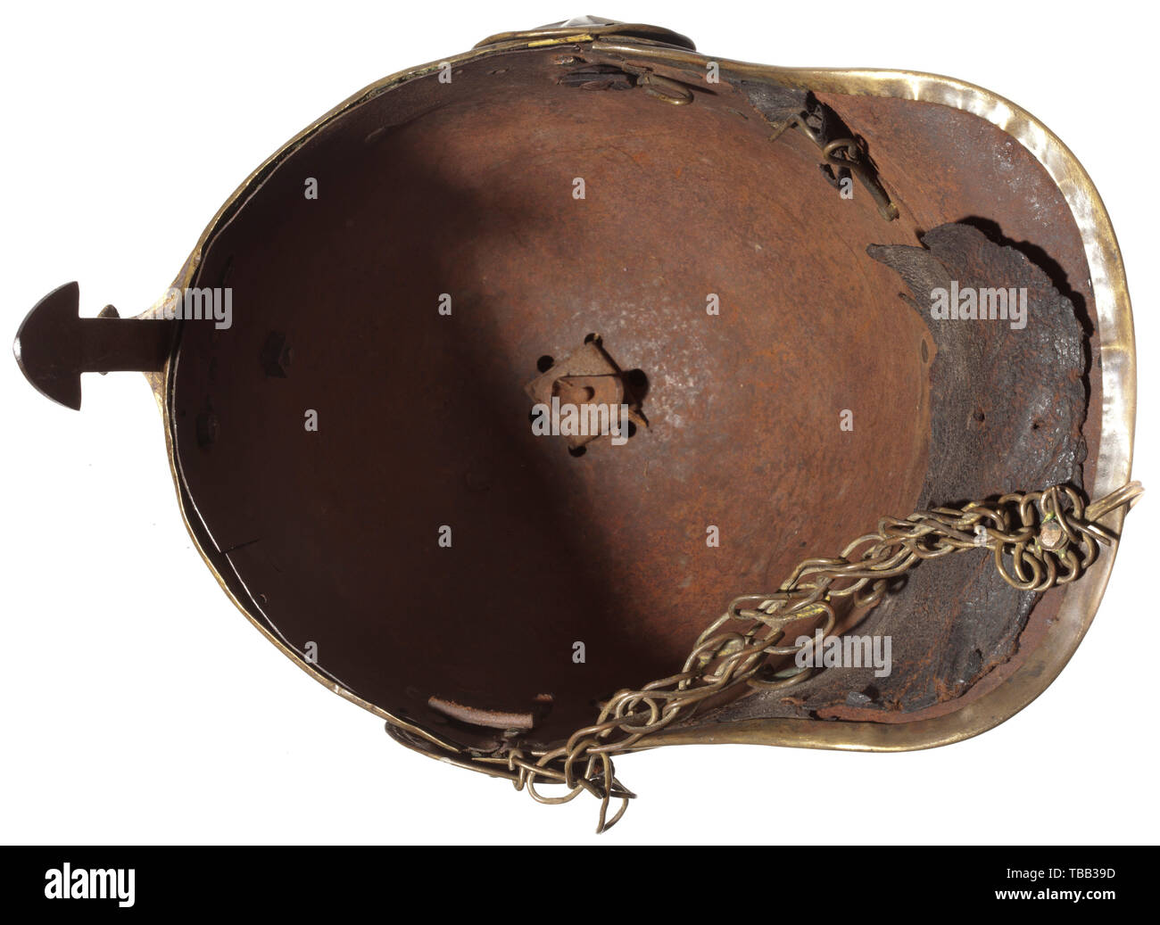 A French helmet of the Khedive life guards, 2nd half of the 19th ...