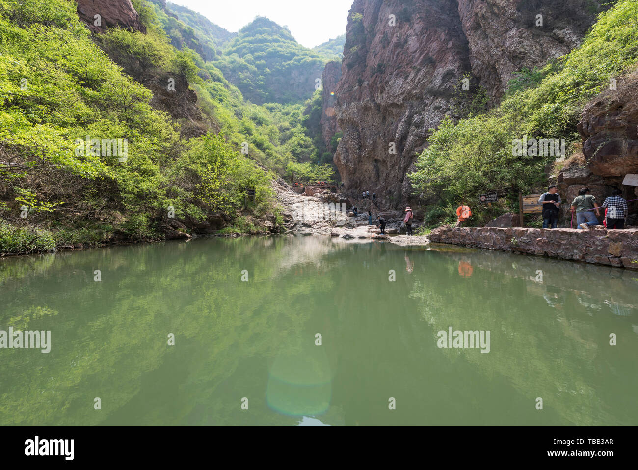 Fuxi Mountain Fuxi Grand Canyon Sanquan Lake Scenic Area, Xinmi City ...