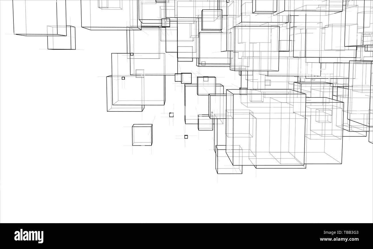 Vector abstract boxes background Stock Vector Image & Art - Alamy