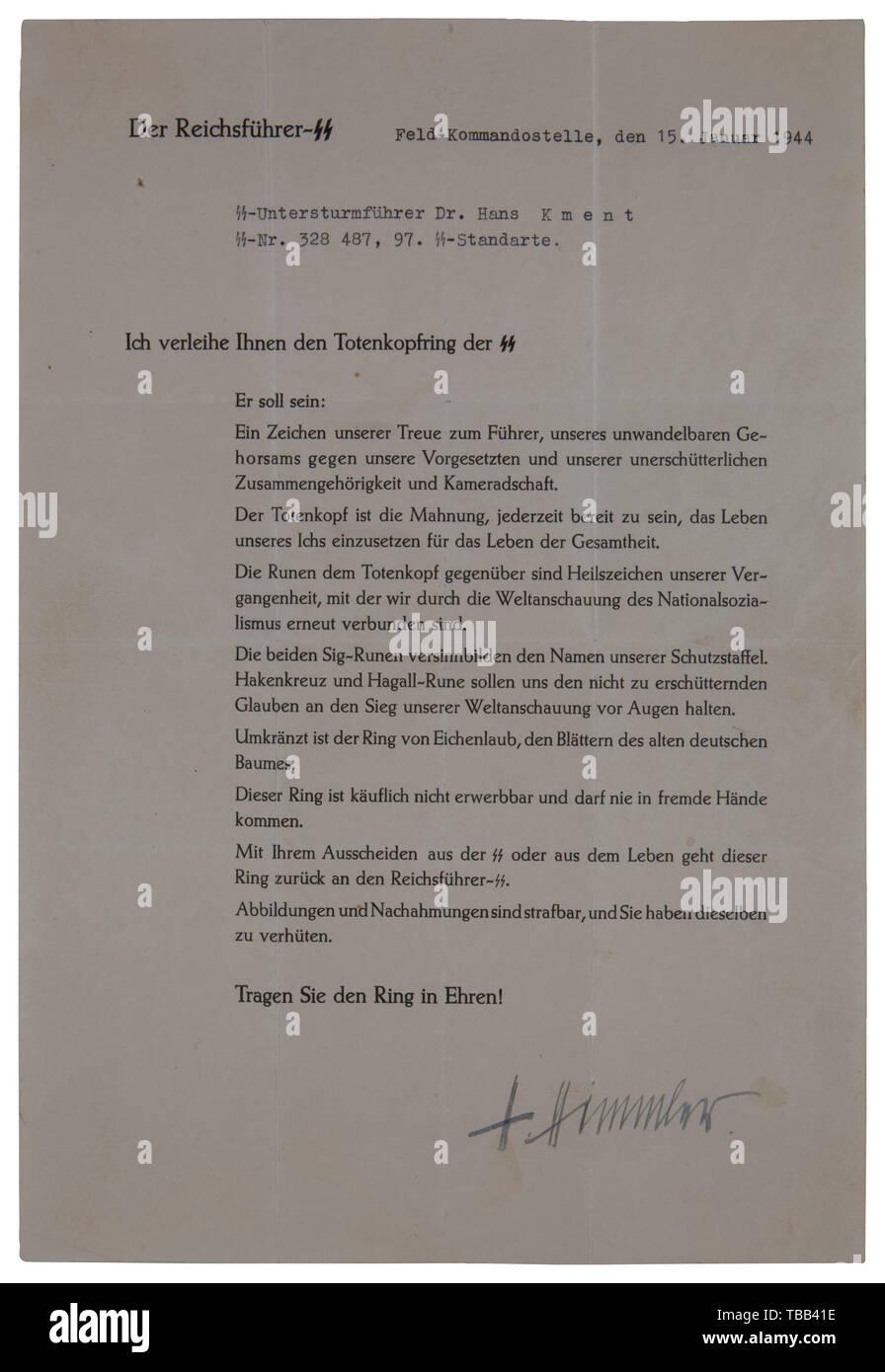 1940s Heinrich Himmler Reichsfuhrer Ss High Resolution Stock ...