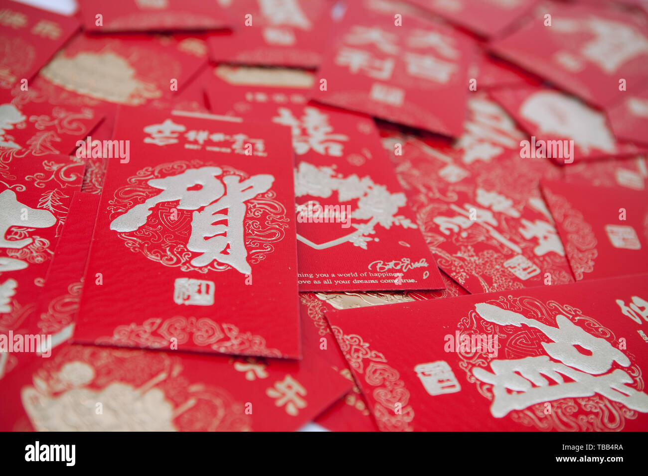 Chinese New Year items Stock Photo - Alamy
