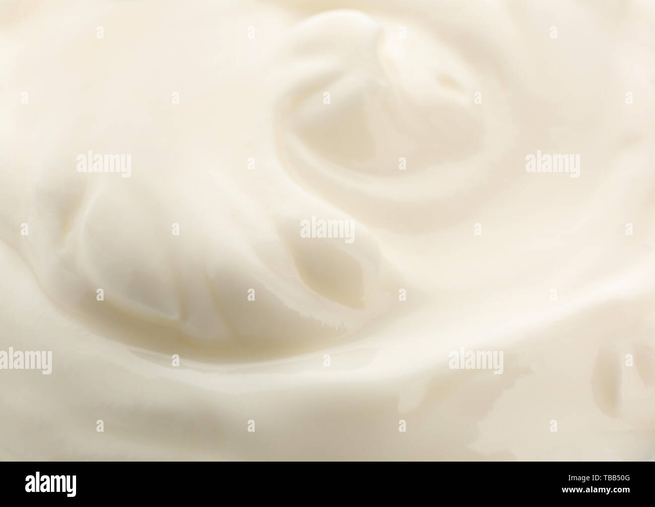 Texture of tasty yogurt, closeup Stock Photo - Alamy