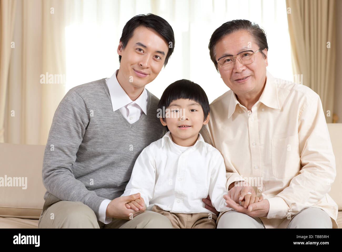 Three generations of family photos Stock Photo - Alamy