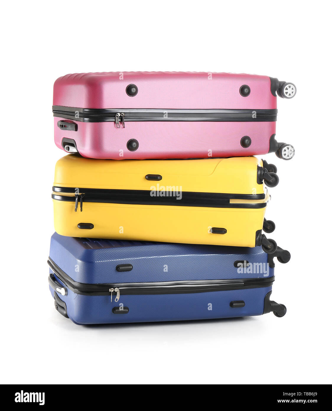 Packed suitcases hi-res stock photography and images - Alamy