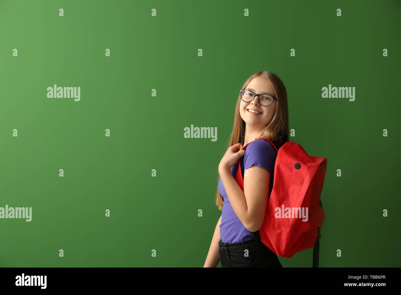 Student prepare exam schoolgirl hi-res stock photography and images - Alamy