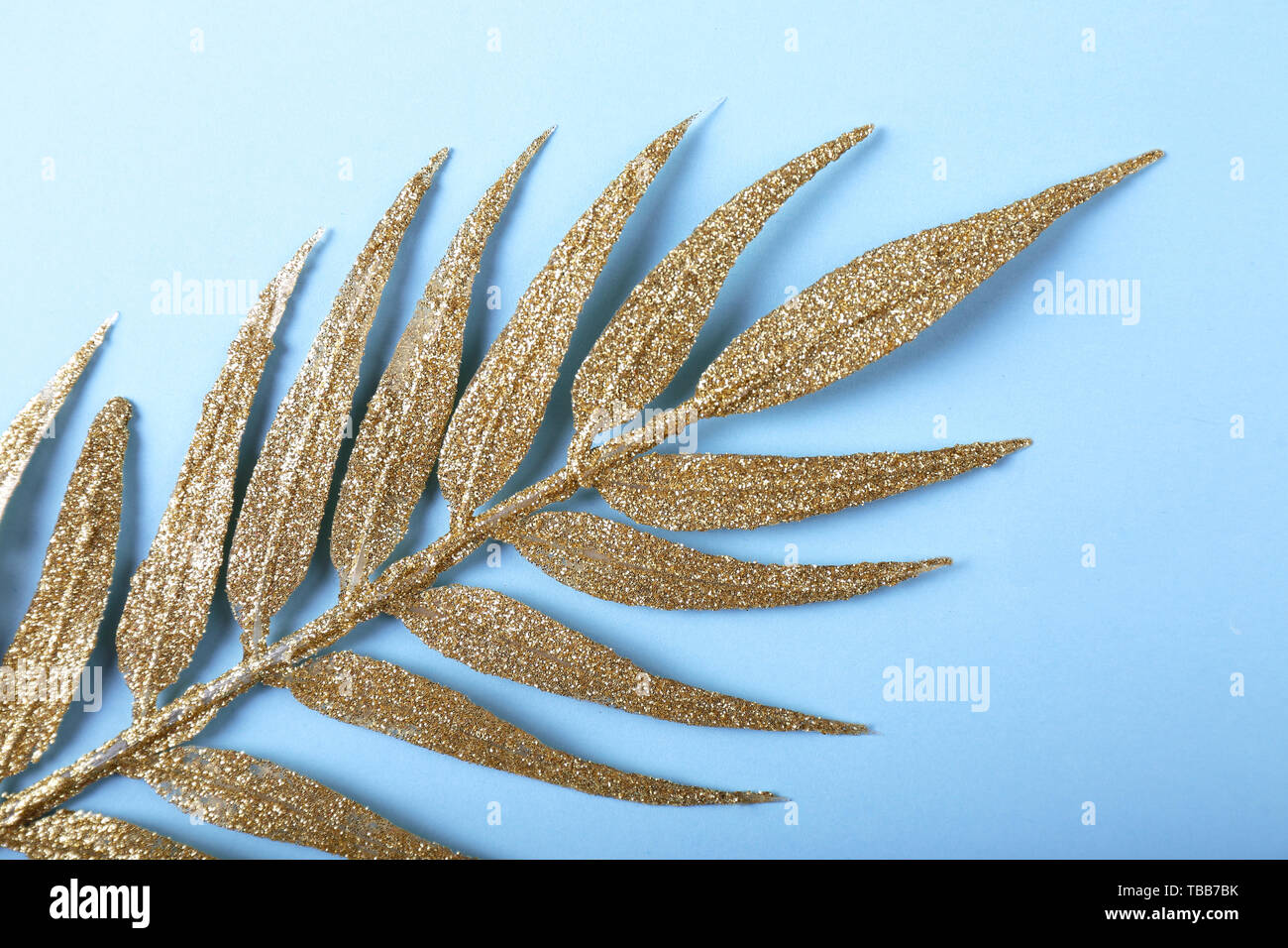 Golden tropical leaf hi-res stock photography and images - Alamy