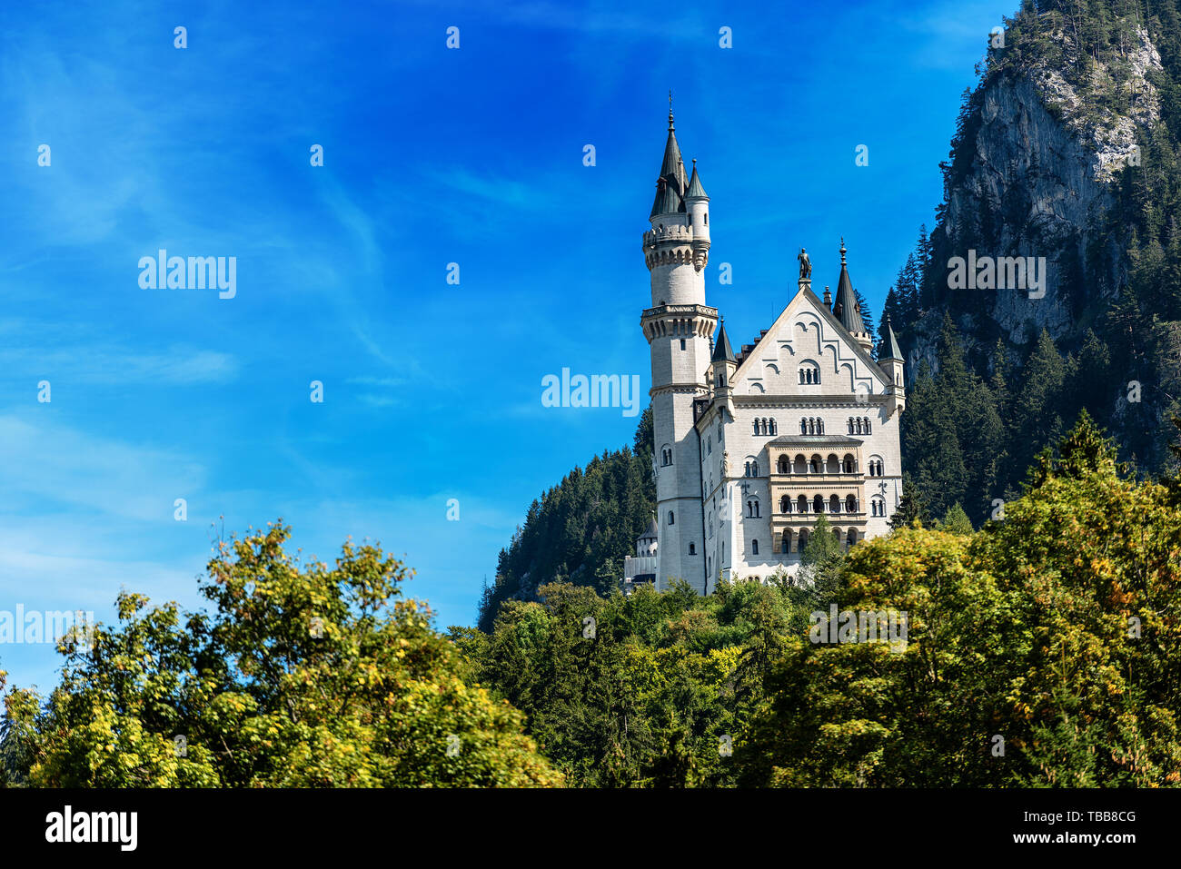 Neuschwanstein Castle (New Swanstone Castle - Schloss Neuschwanstein ...