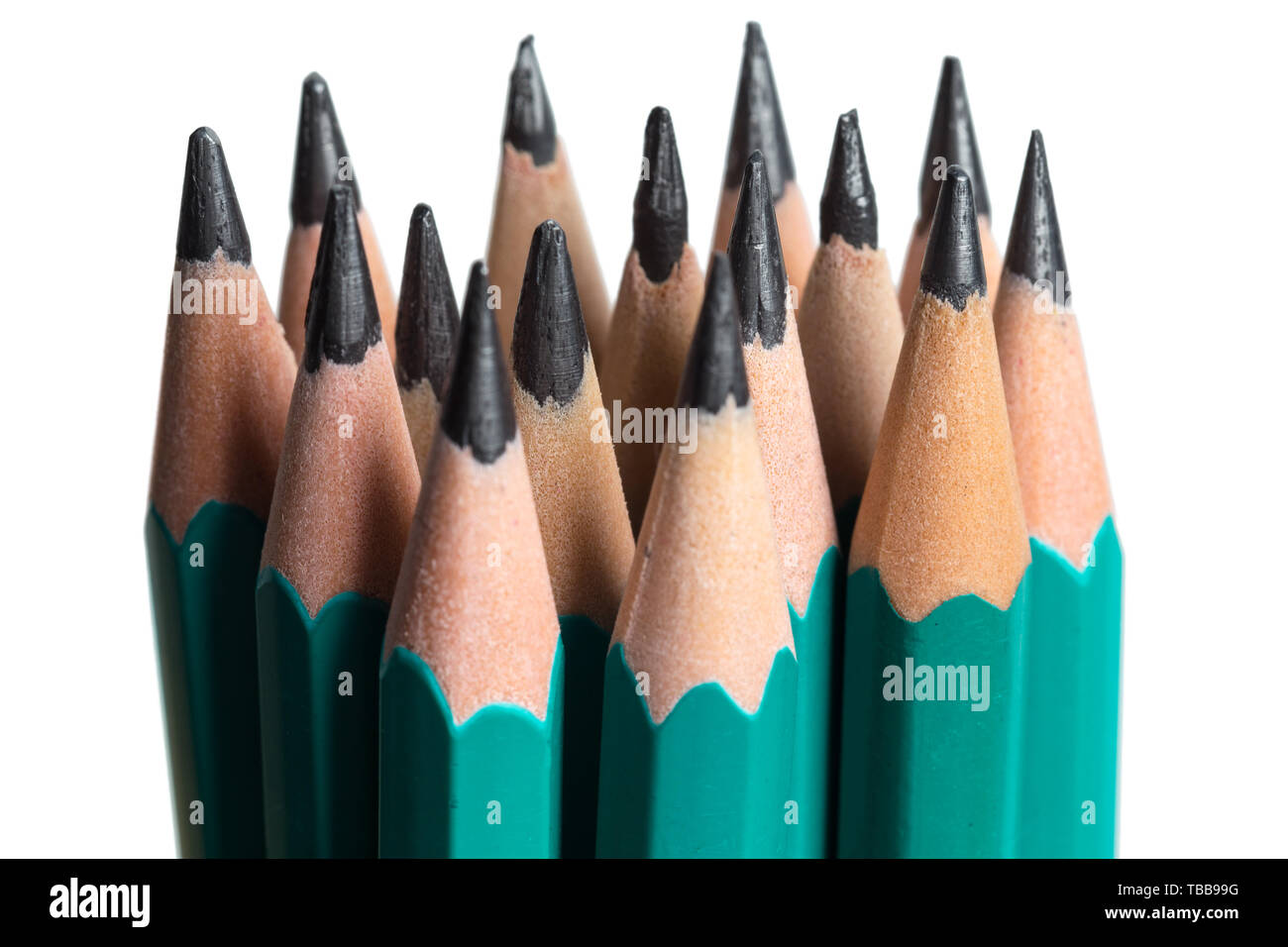 Pile of pencils Stock Photo - Alamy