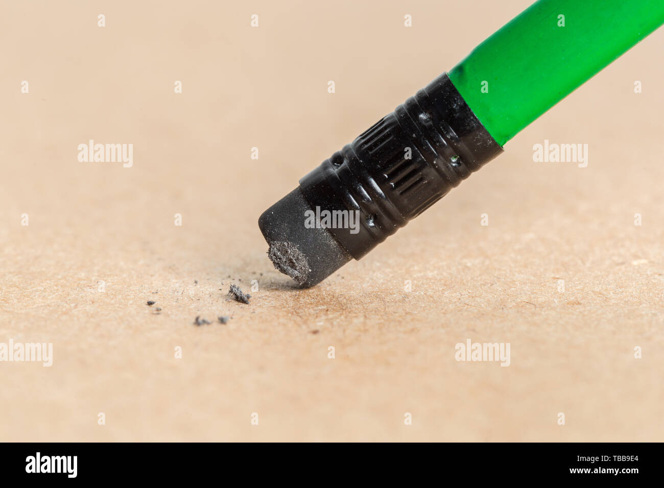 Pencil for writing and eraser Stock Photo - Alamy