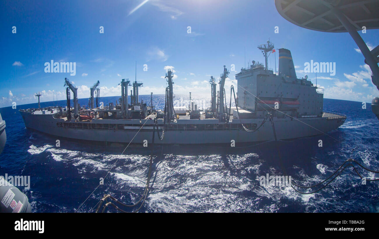 190528-M-EC058-0250 PACIFIC OCEAN (May 28, 2019) The Henry J. Kaiser ...