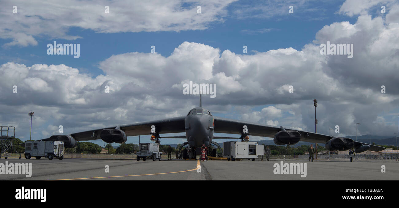 190528-F-ZT243-0035 A B-52 Stratofortress, assigned to the 49th Test ...
