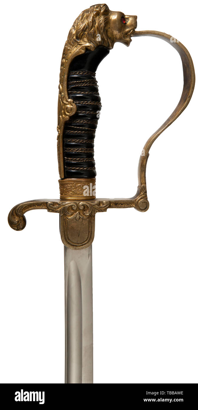 THE JOHN PEPERA COLLECTION, A Saber for Army Officer, WKC, Solingen ...