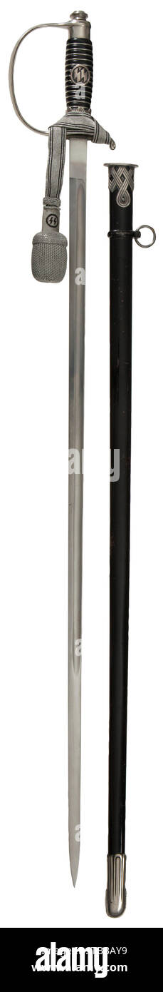 THE JOHN PEPERA COLLECTION, A Sword for SS Officer, Peter Daniel Krebs ...