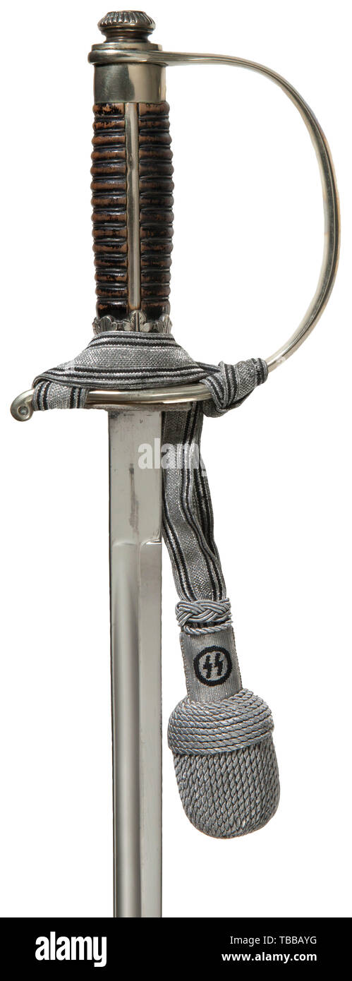 THE JOHN PEPERA COLLECTION, A Sword for SS Officer, Single-edged ...