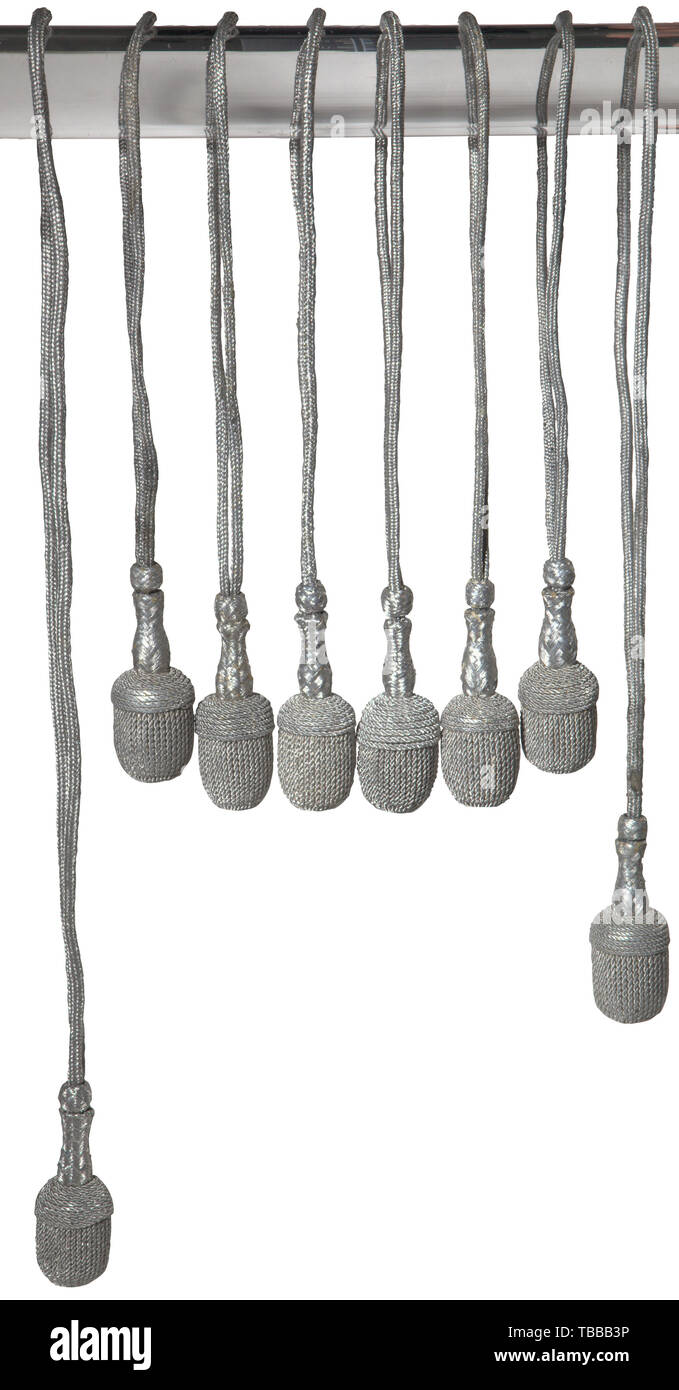 THE JOHN PEPERA COLLECTION, A Group of Eight Dagger Portepees, Six 23 ...