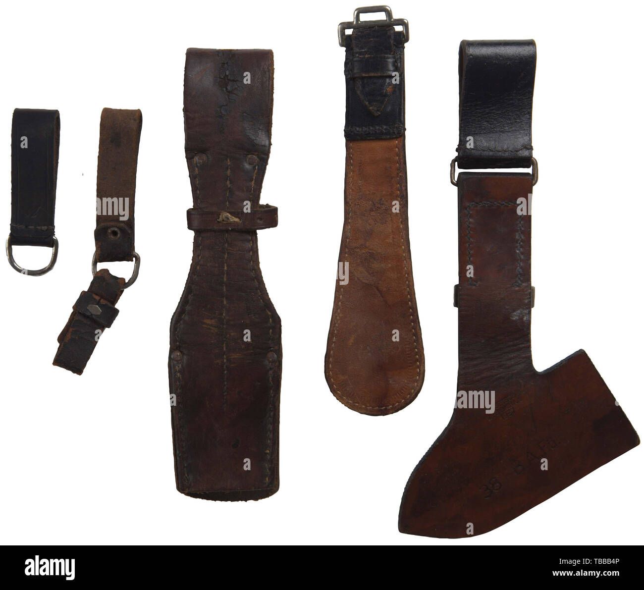 THE JOHN PEPERA COLLECTION, A Group of five Hangers for Edged Weapons ...