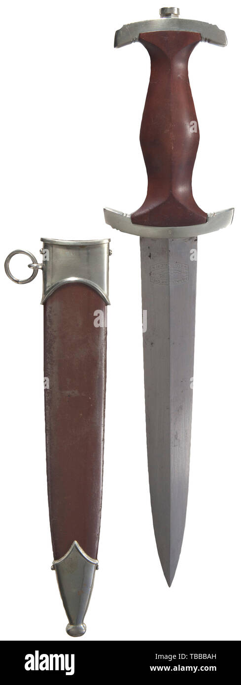 THE JOHN PEPERA COLLECTION, A M 1933 SA Service Dagger, Maker ...