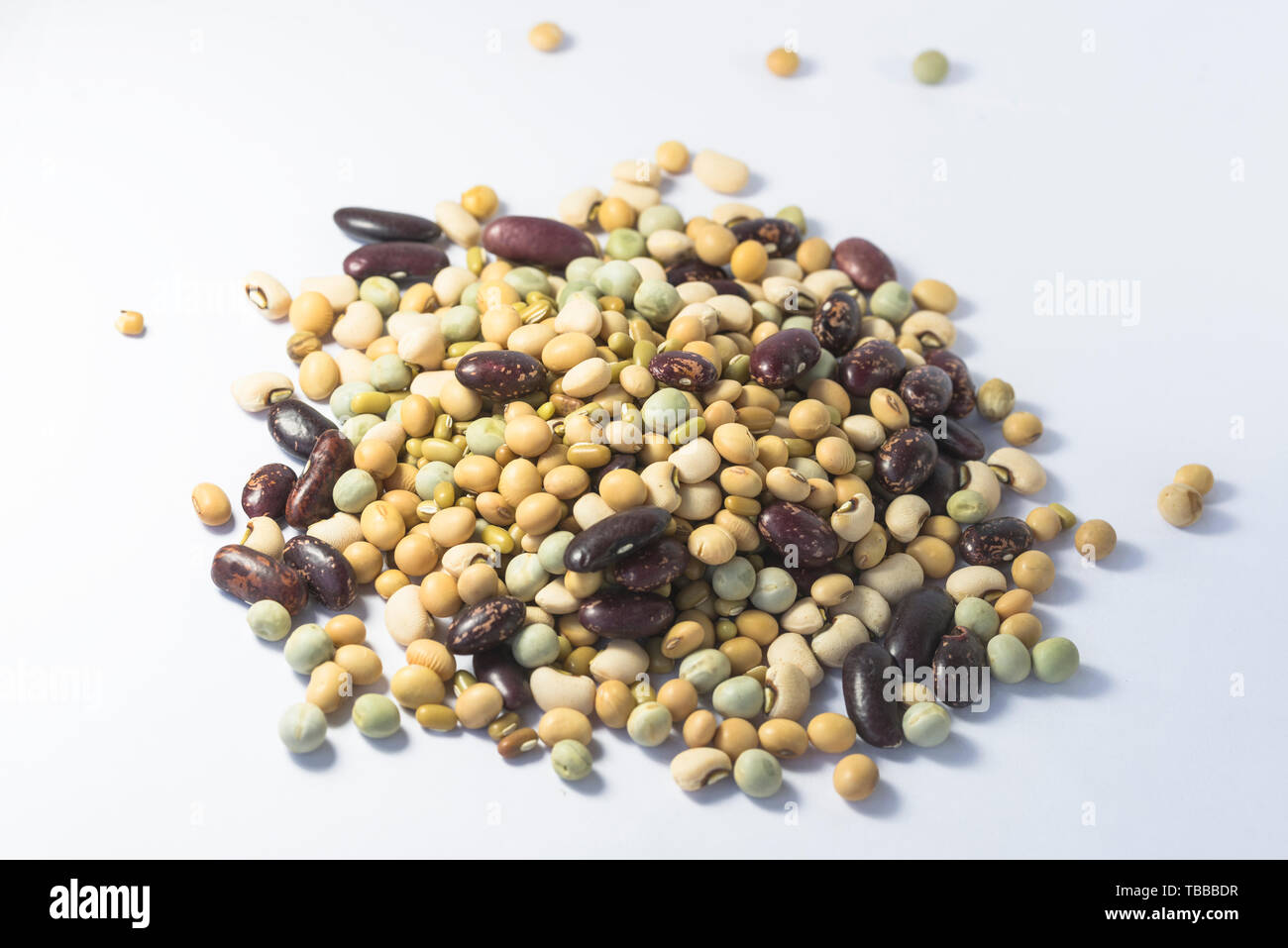 All kinds of beans mixed together Stock Photo - Alamy